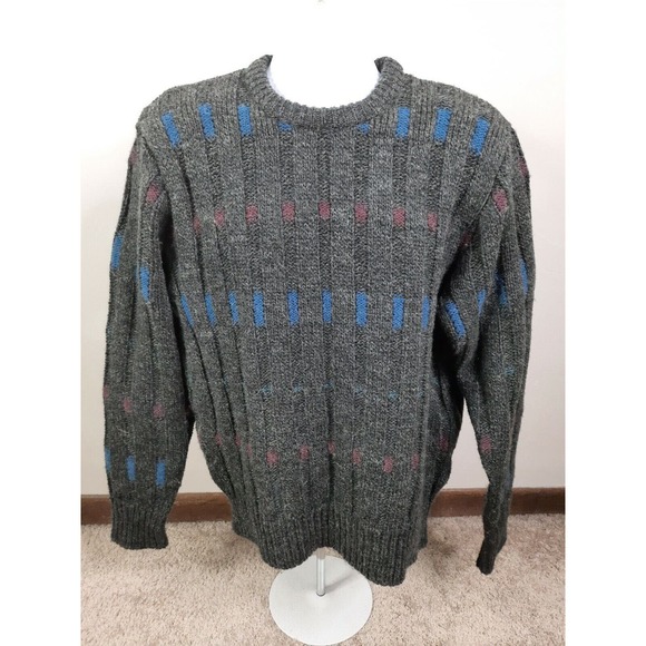Jockey | Sweaters | Vtg Cosby Retro 9s Jockey Wool Crewneck Sweater ...